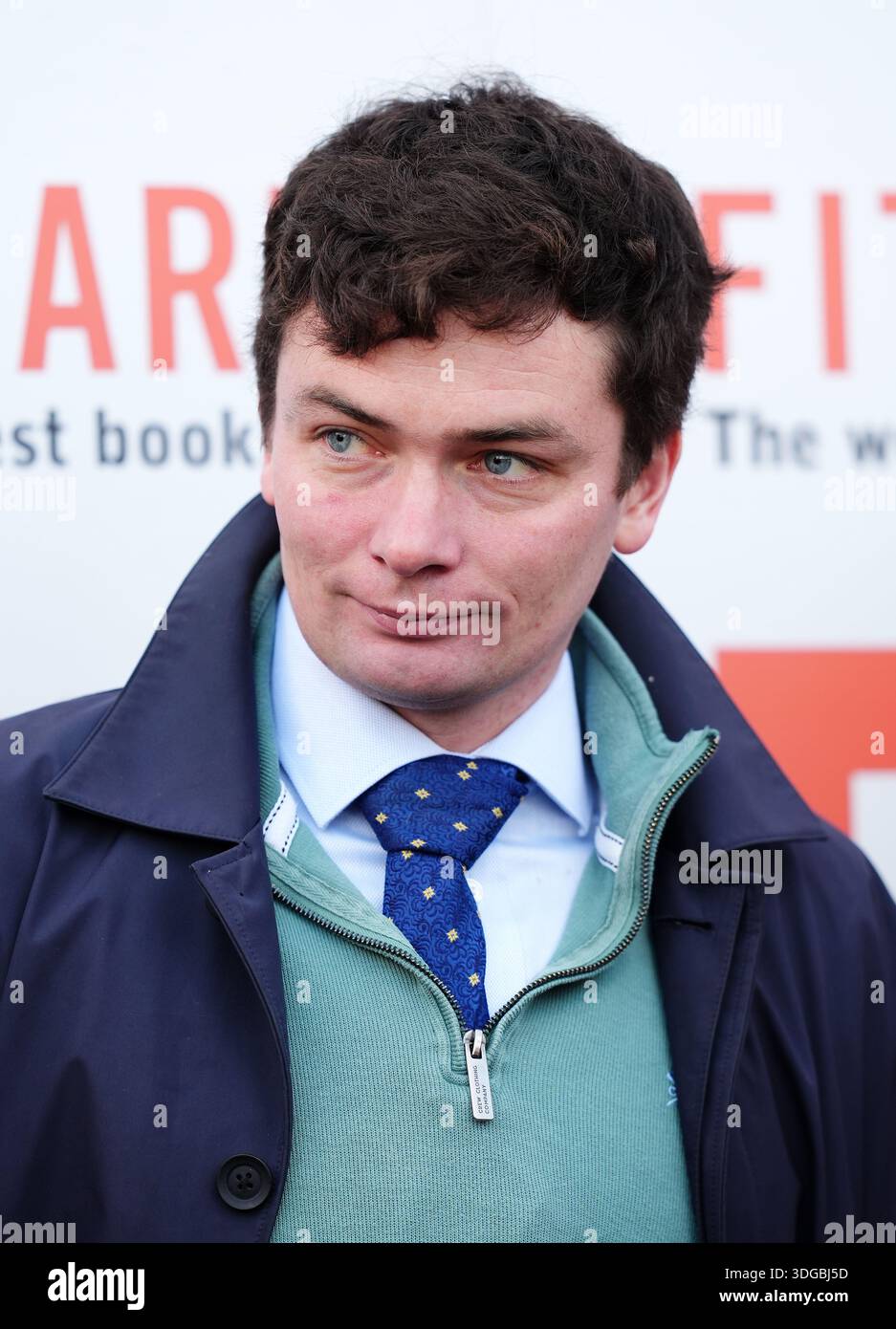 Trainer Willy Twiston-Davies after Sam Twiston-Davies won the Ronald ...