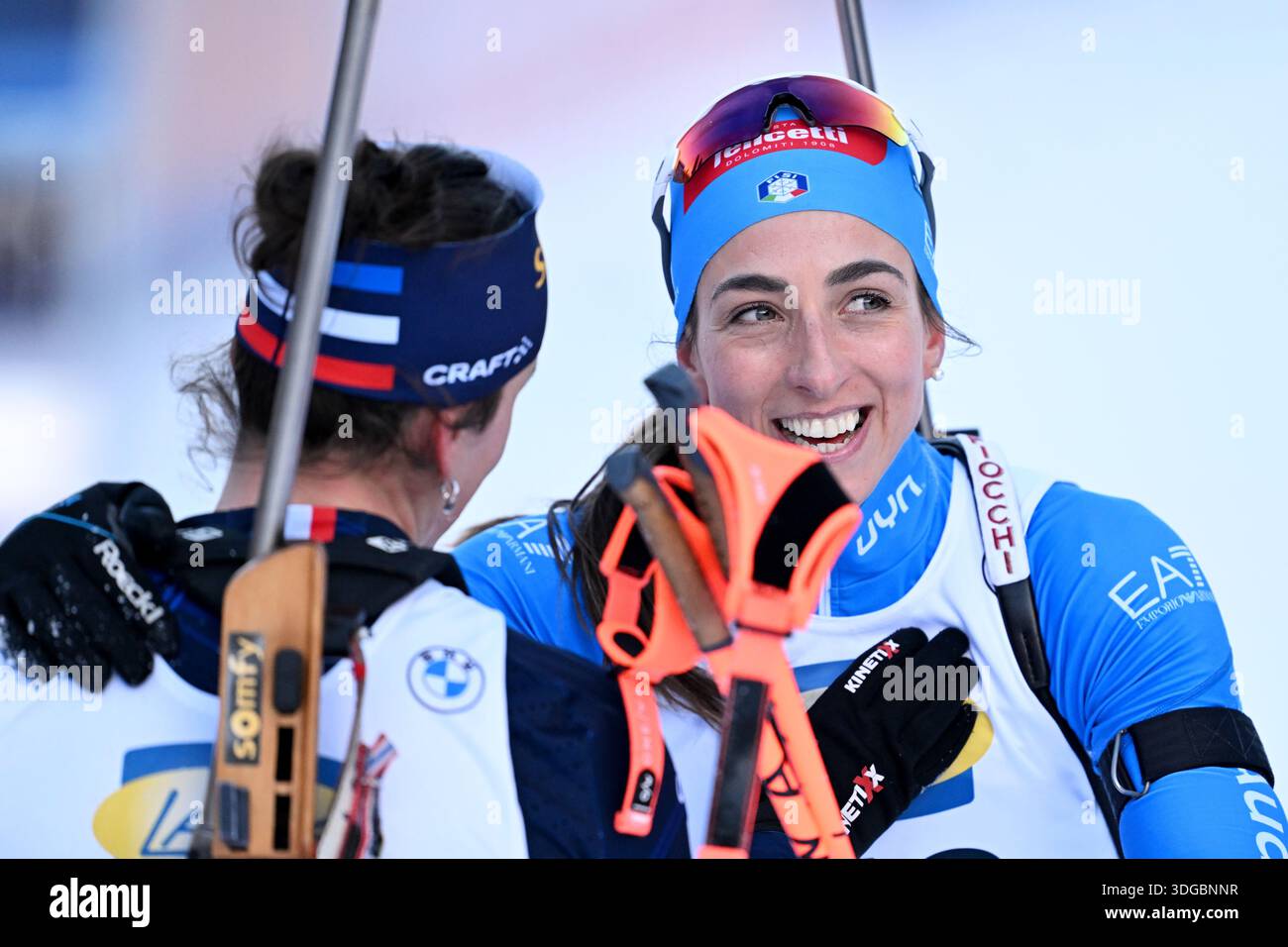 Ruhpolding, Germany. 16th Jan, 2026. Biathlon: World Cup, sprint 7.5 km ...