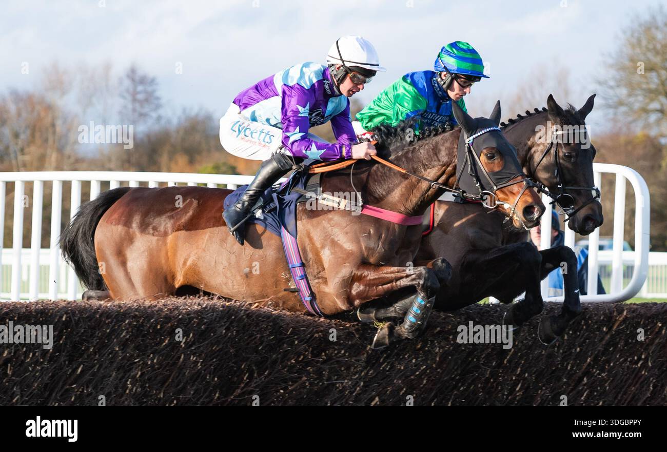 Windsor, UK, Friday 16th January 2026; Bluey and jockey Ben Jones win ...