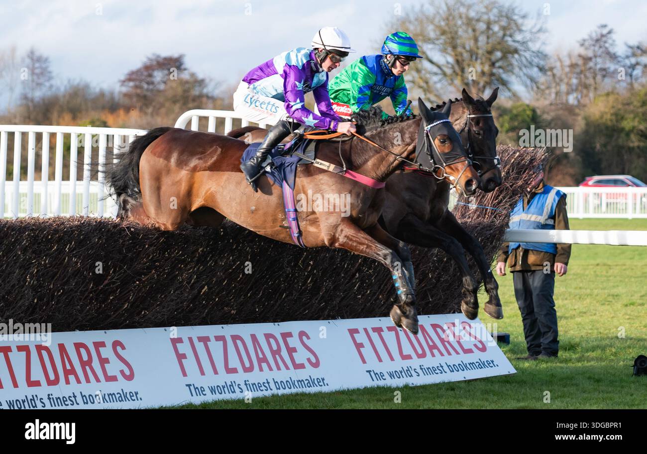 Windsor, UK, Friday 16th January 2026; Bluey and jockey Ben Jones win ...