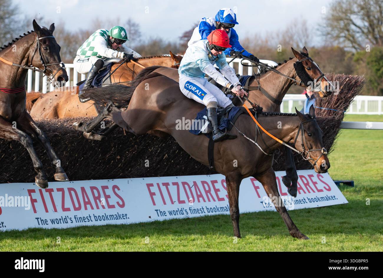 Windsor, UK, Friday 16th January 2026; Bluey and jockey Ben Jones win ...