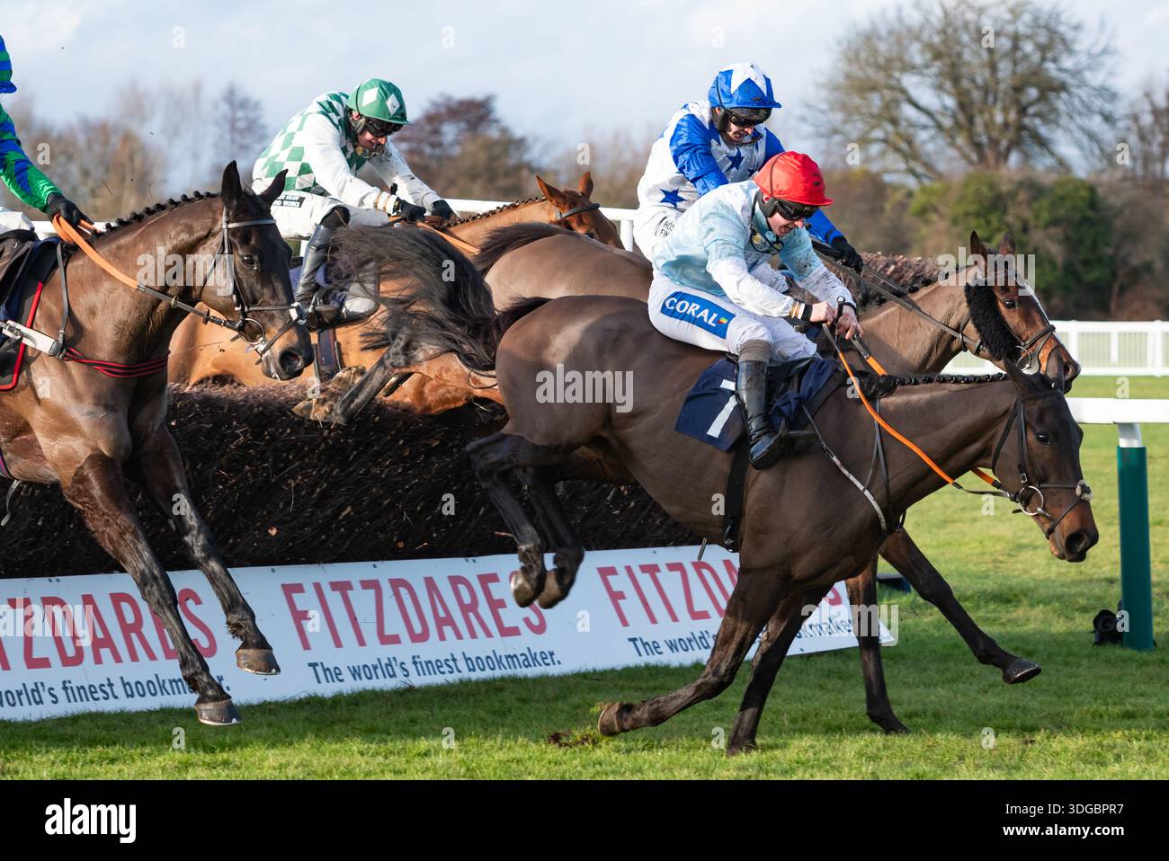 Windsor, UK, Friday 16th January 2026; Bluey and jockey Ben Jones win ...