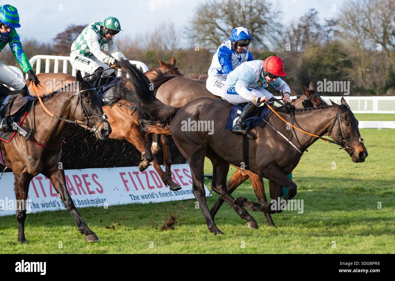 Windsor, UK, Friday 16th January 2026; Bluey and jockey Ben Jones win ...