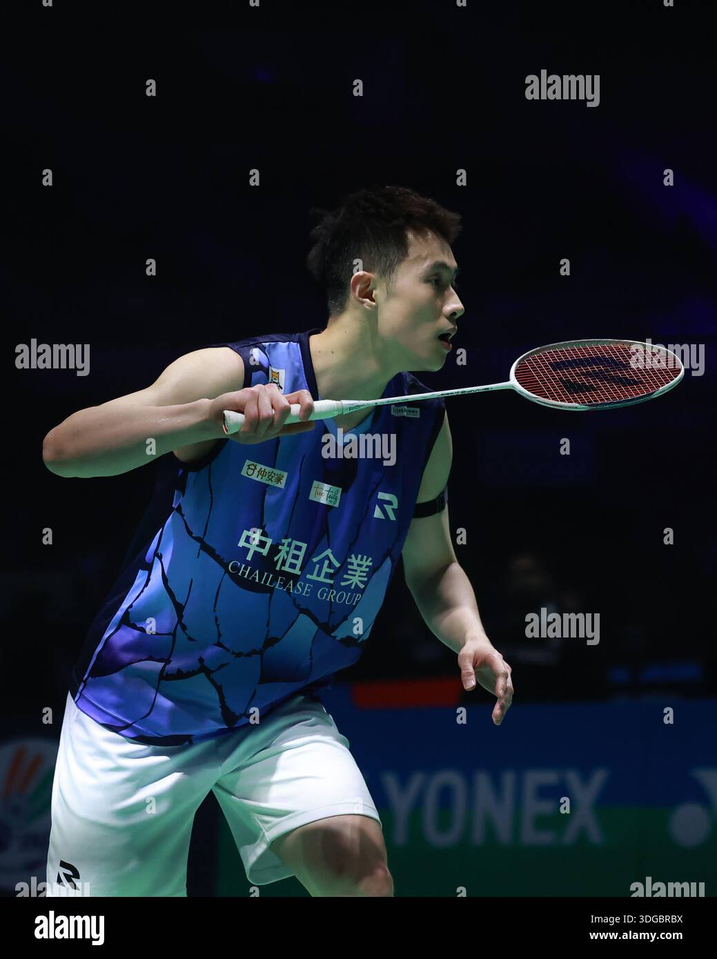 Victor LAI of Canada vs. CHI Yu Jen of Chinese Taipei during Men's ...