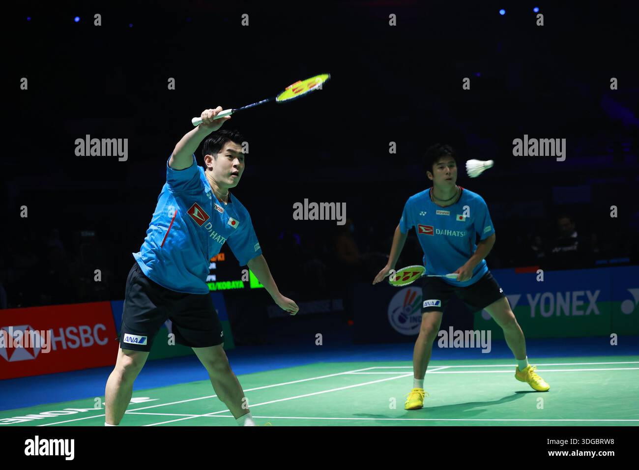 KANG Min Hyuk and KI Dong Ju of Korea vs. Takuro HOKI and Yugo ...