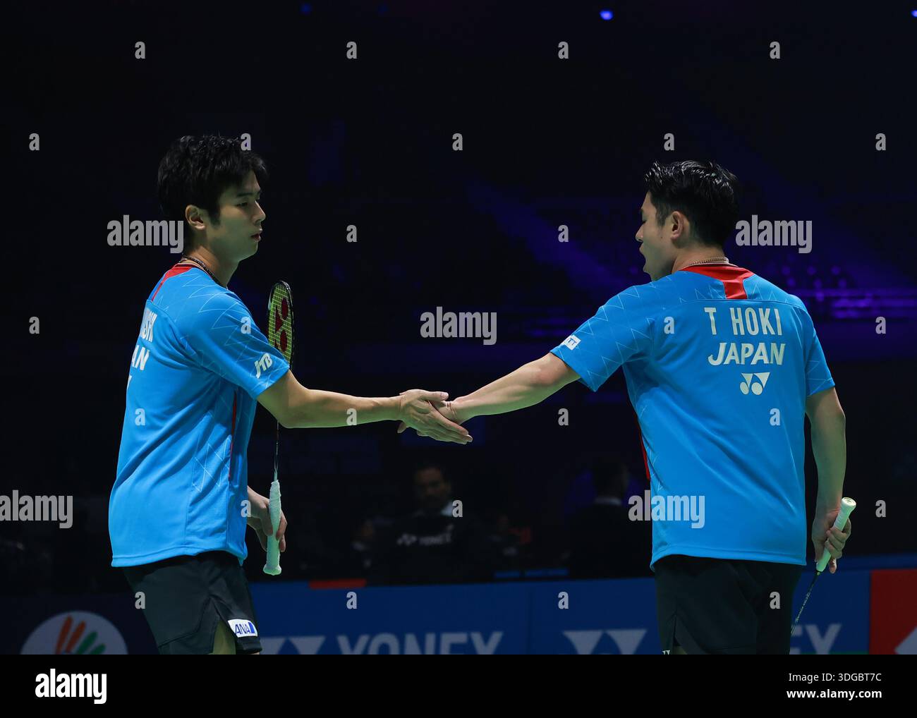 KANG Min Hyuk and KI Dong Ju of Korea vs. Takuro HOKI and Yugo ...