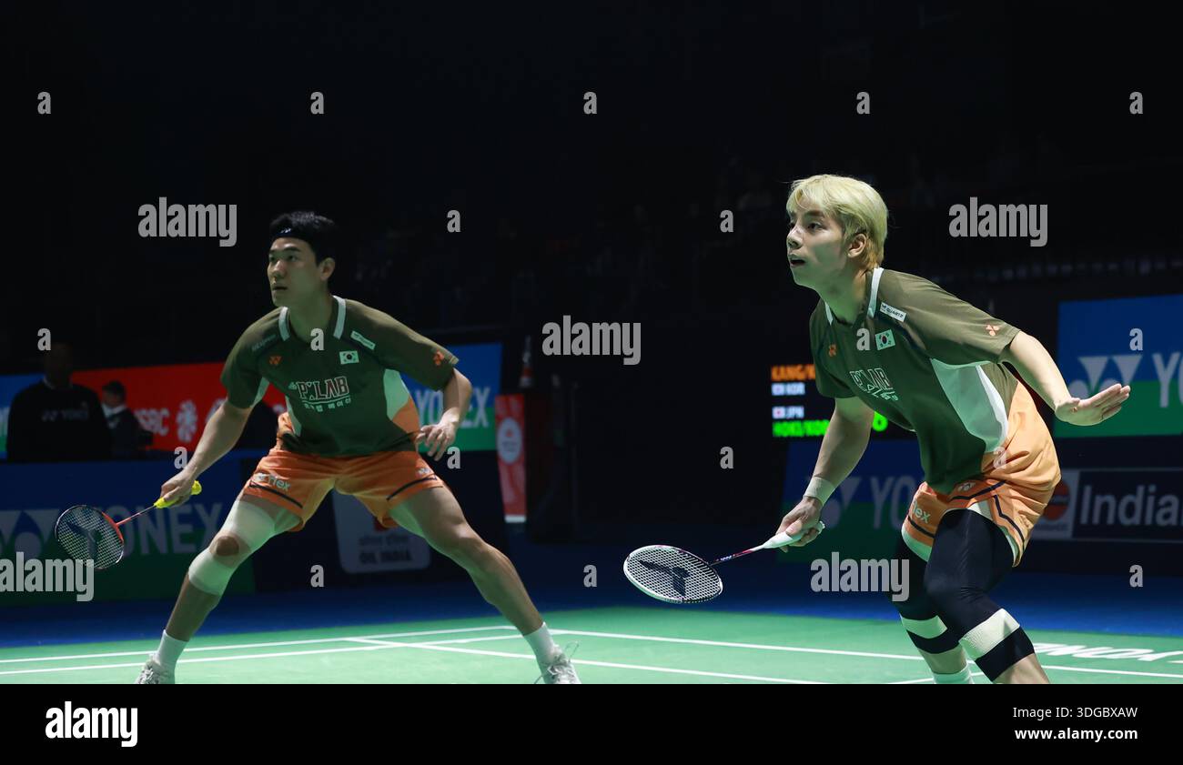 KANG Min Hyuk and KI Dong Ju of Korea vs. Takuro HOKI and Yugo ...