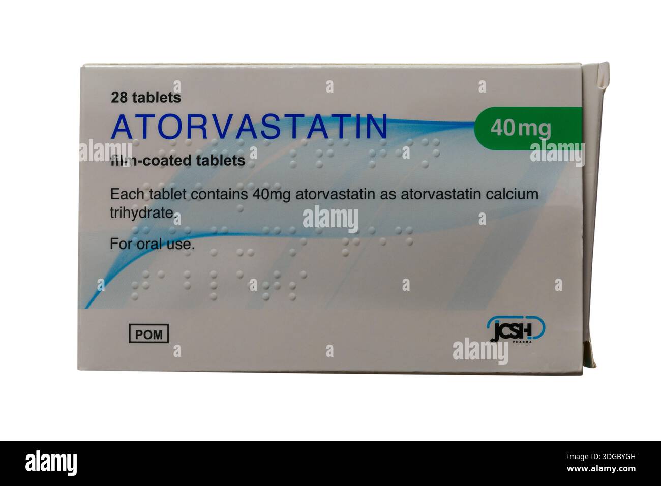 Each tablet contains 40mg atorvastatin as atorvastatin calcium ...