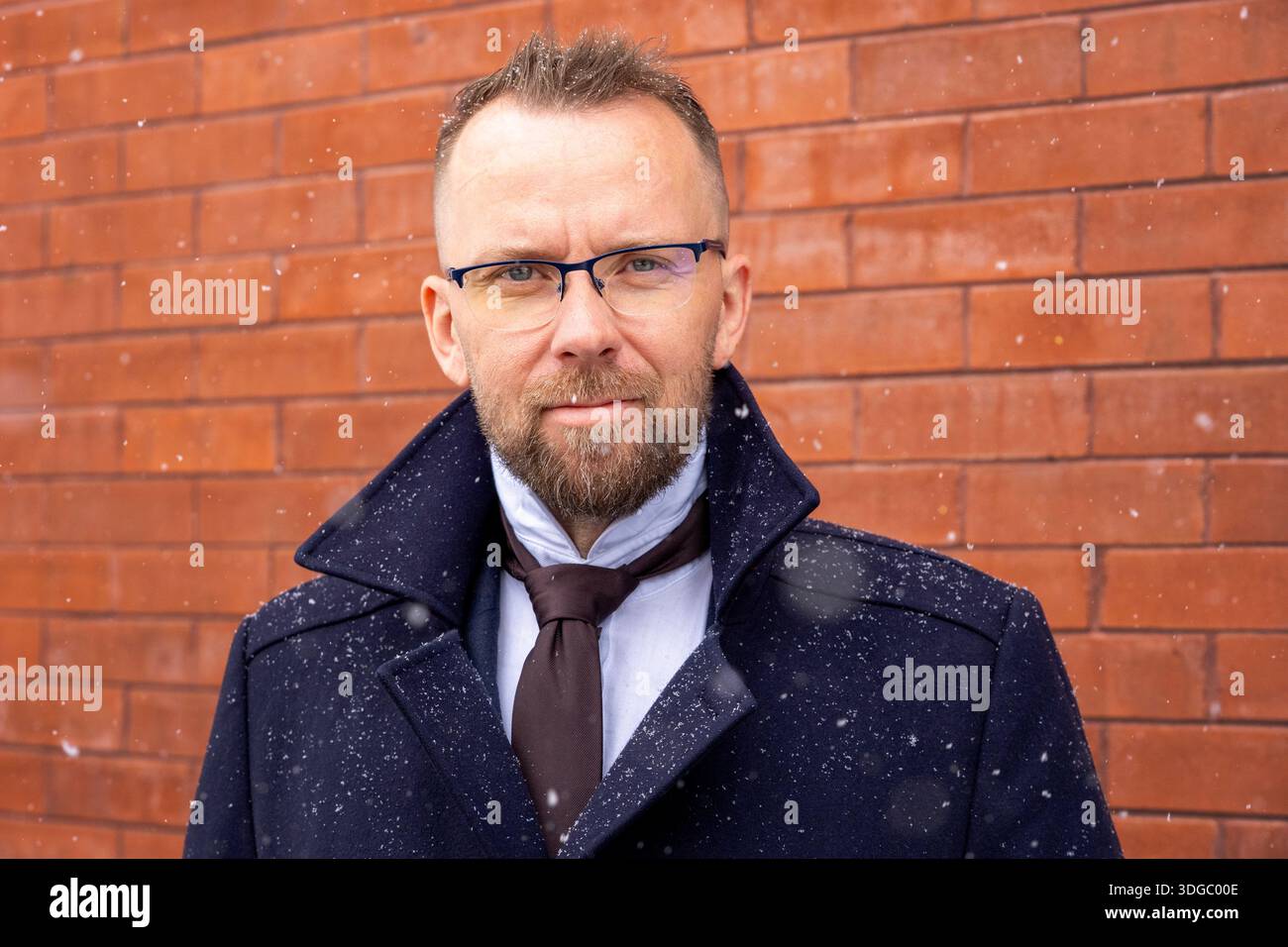 Toronto, Canada. 15th Jan, 2026. Flair Airlines CEO Maciej Wilk poses ...