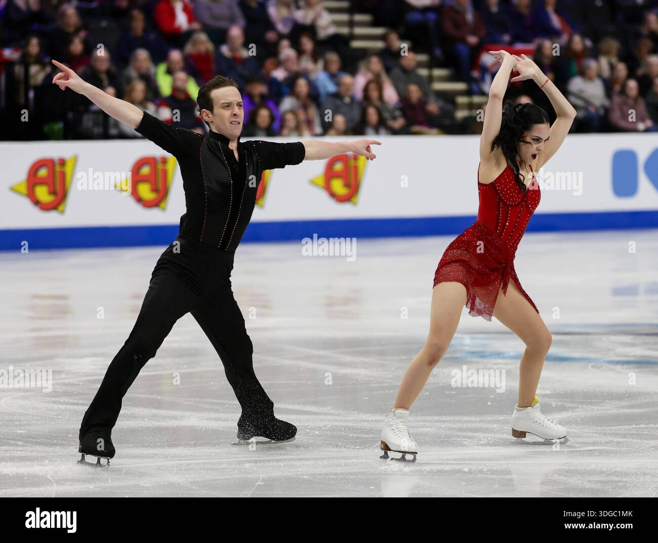 Day Three. 16th Jan, 2026. Shira Ichilov and Mikhail Nosovitskiy of ...