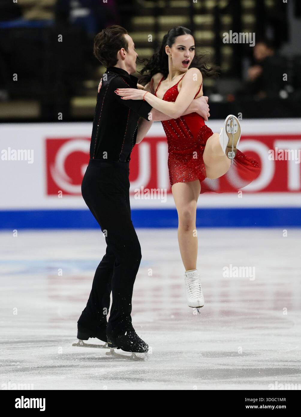 Day Three. 16th Jan, 2026. Shira Ichilov and Mikhail Nosovitskiy of ...