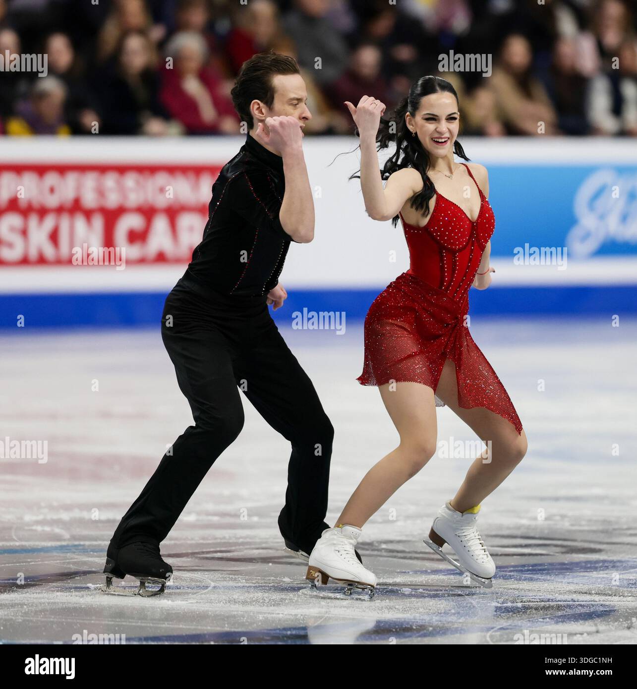 Day Three. 16th Jan, 2026. Shira Ichilov and Mikhail Nosovitskiy of ...