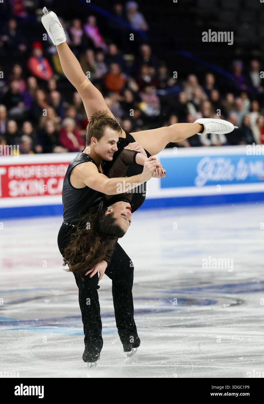 Day Three. 16th Jan, 2026. Olivia Josephine Shilling and Leo Baeten of ...