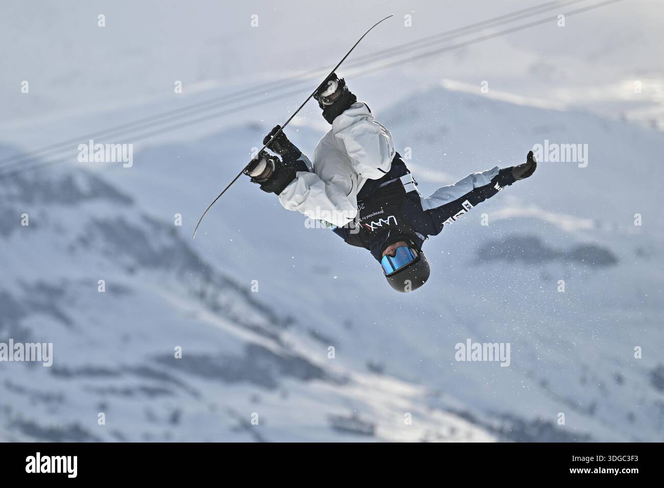 Ryoma Kimata of Japan competes in the men's snowboard slopestyle ...