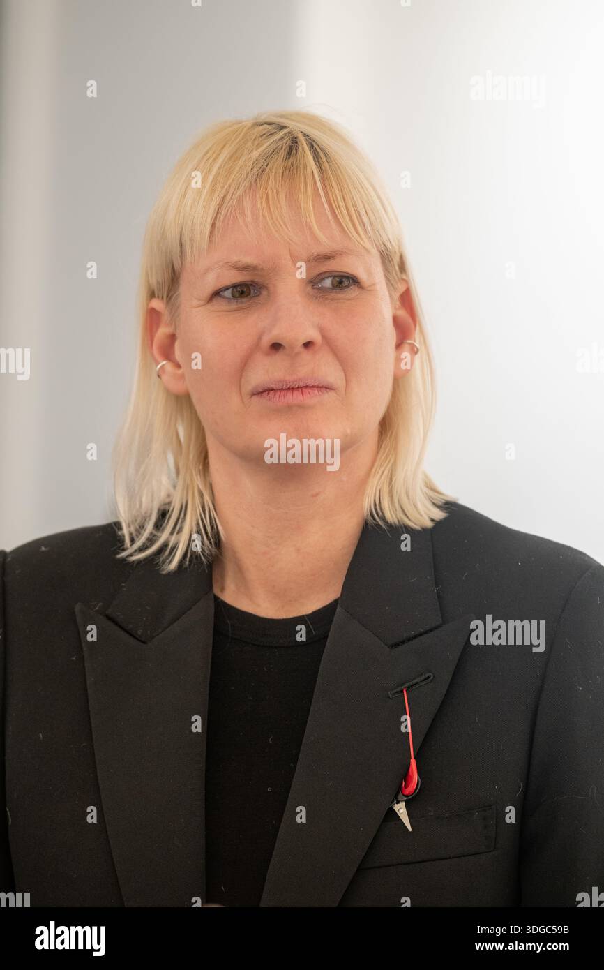 London, UK, 15th January 2026, Norwegian artist Kari Anne Helleberg ...