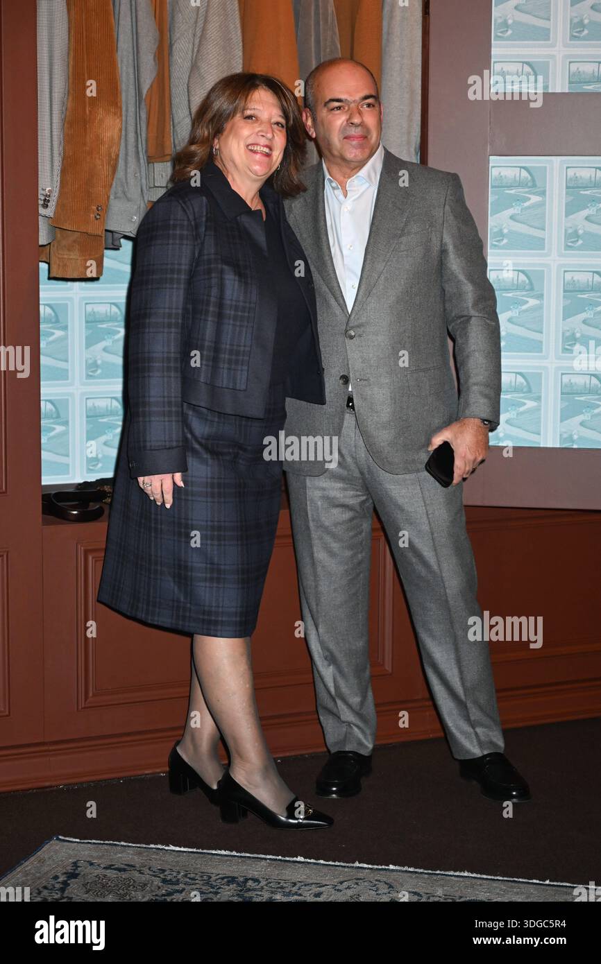 Milan, Italy. 16th Jan, 2026. Men's Fashion, Fall/Winter 2026 - Zegna ...