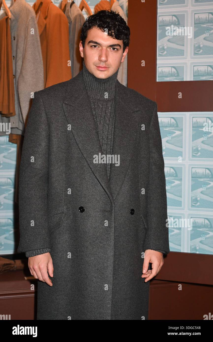 Milan, Italy. 16th Jan, 2026. Men's Fashion, Fall/Winter 2026 - Zegna ...