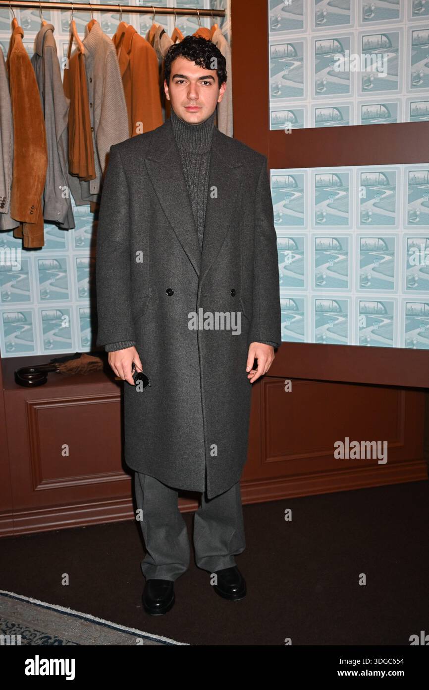 Milan, Italy. 16th Jan, 2026. Men's Fashion, Fall/Winter 2026 - Zegna ...