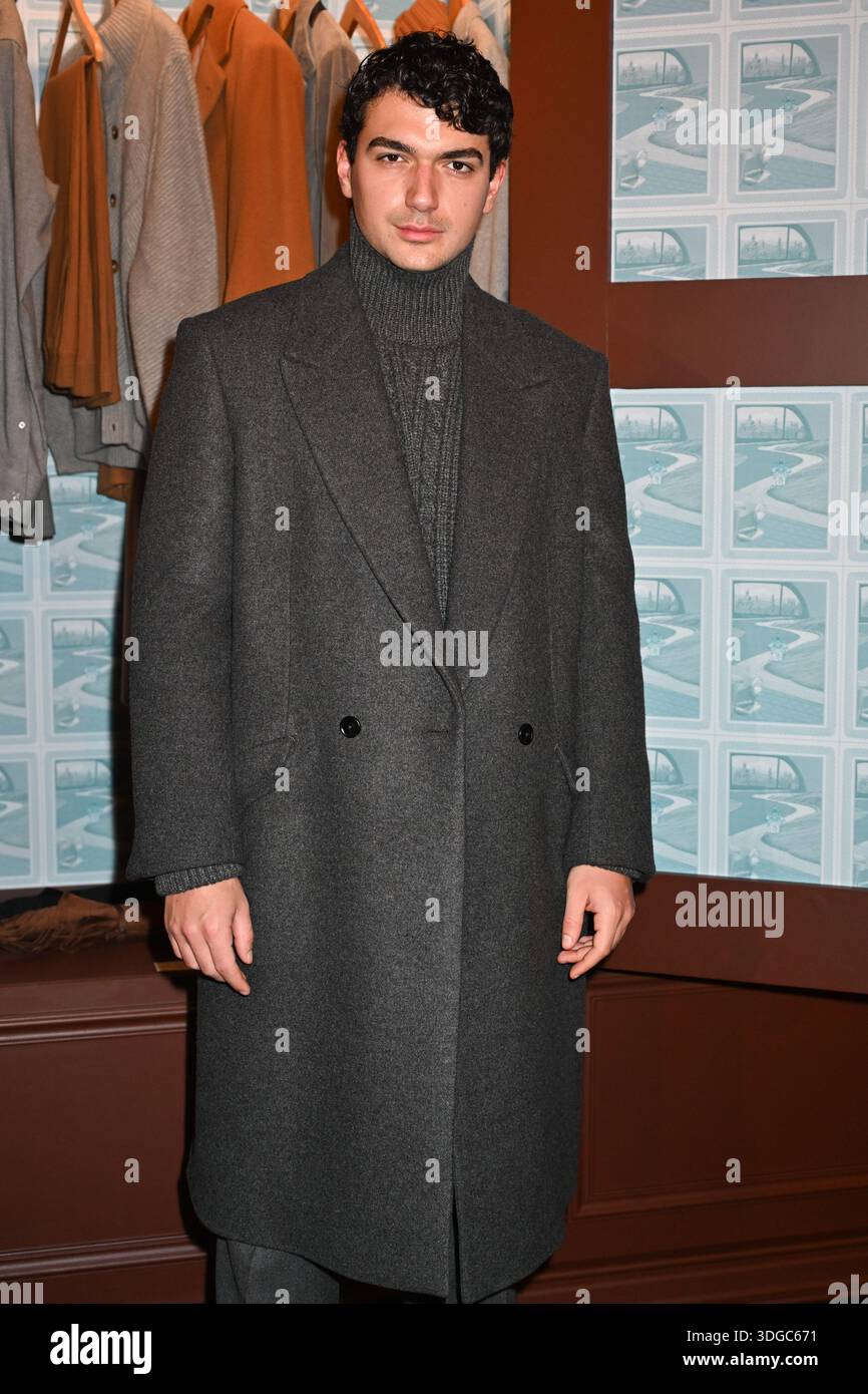 Milan, Italy. 16th Jan, 2026. Men's Fashion, Fall/Winter 2026 - Zegna ...