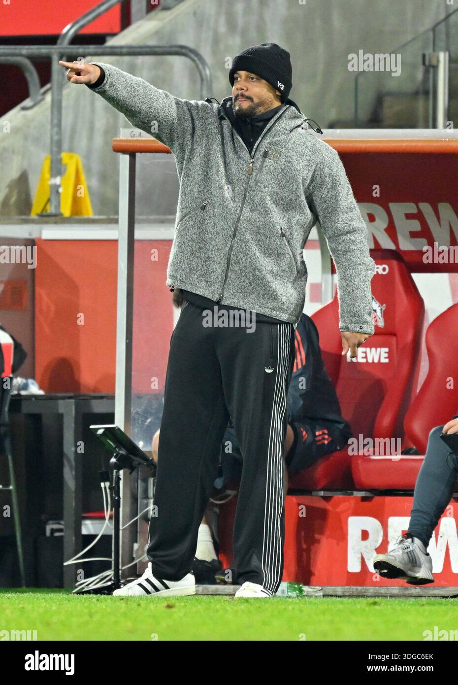 Trainer Vincent Kompany (Bayern) Cologne, January 14, 2026, Soccer ...