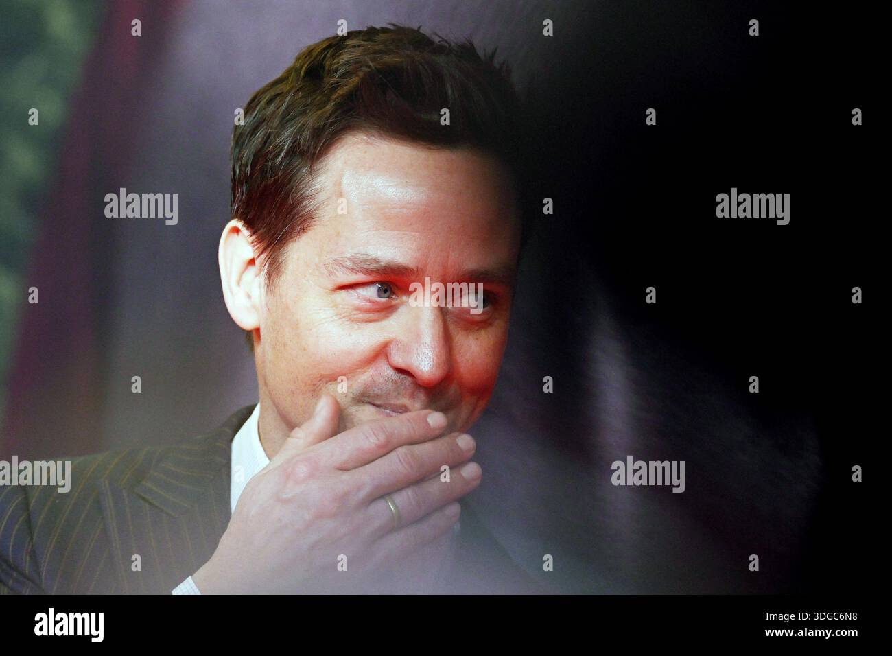 Munich, Germany. 16th Jan, 2026. Actor Tom Schilling poses at the ...