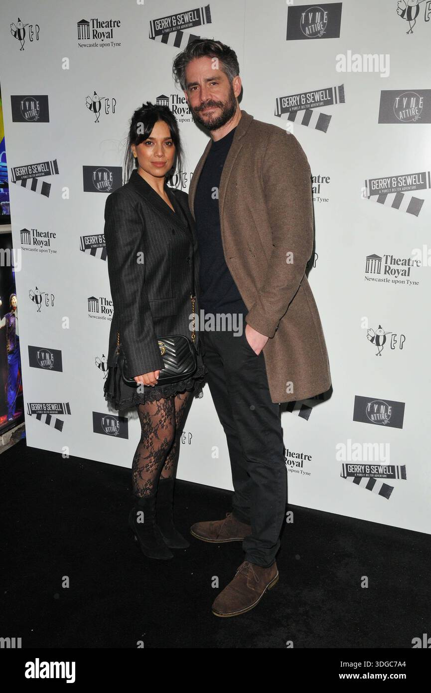 London, UK. 15th Jan, 2026. Fiona Wade and Simon Cotton at the "Gerry ...
