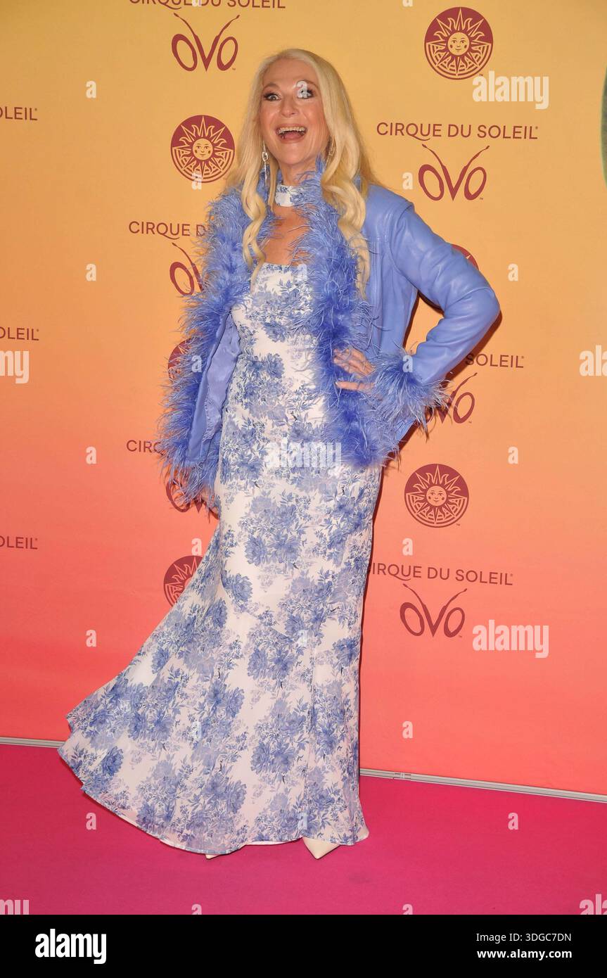 London, UK. 14th Jan, 2026. Vanessa Feltz at the Cirque du Soleil's OVO ...