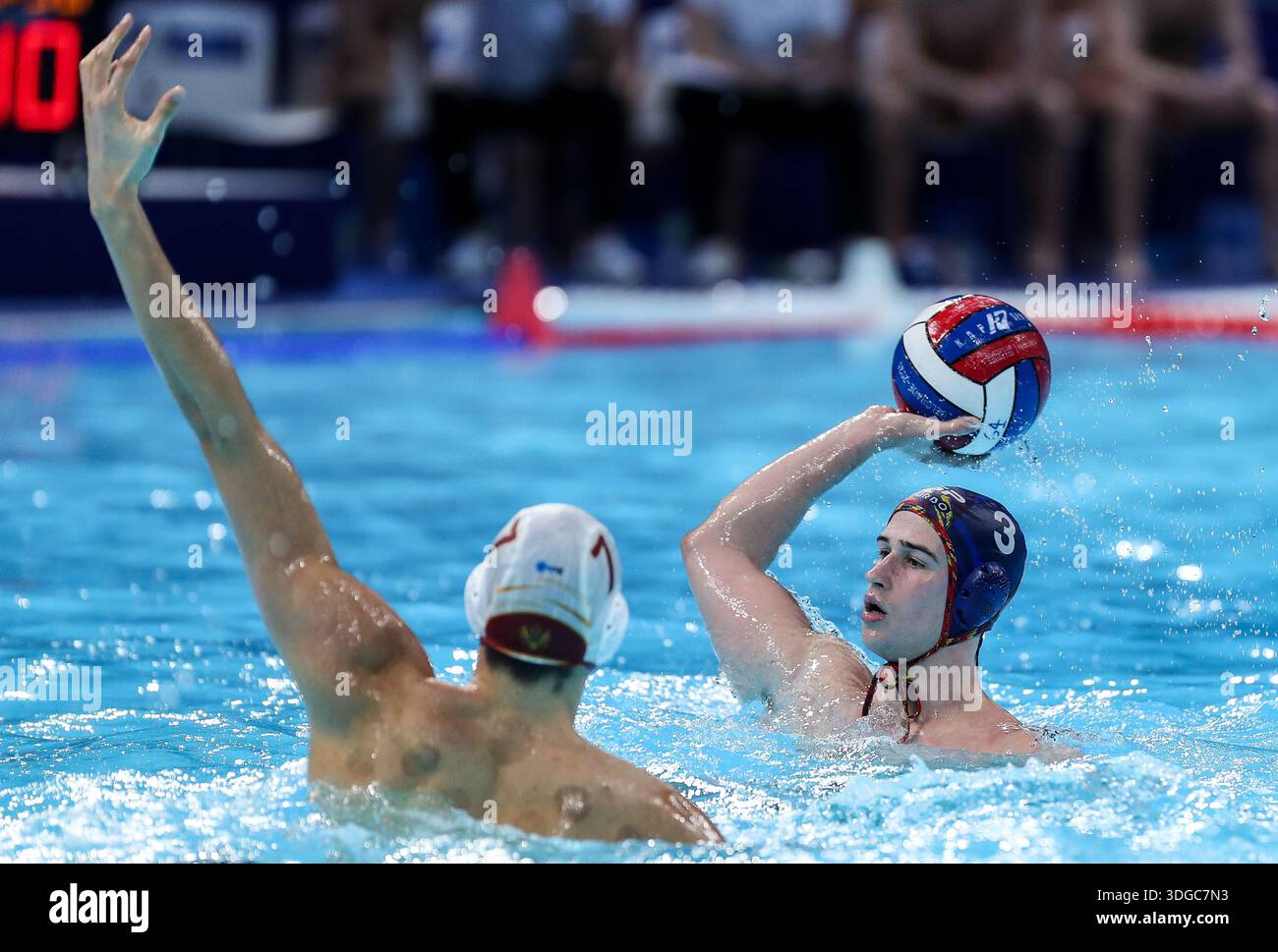 Belgrade, Serbia. 16th Jan, 2026. Alvaro Granados of Spain in action ...