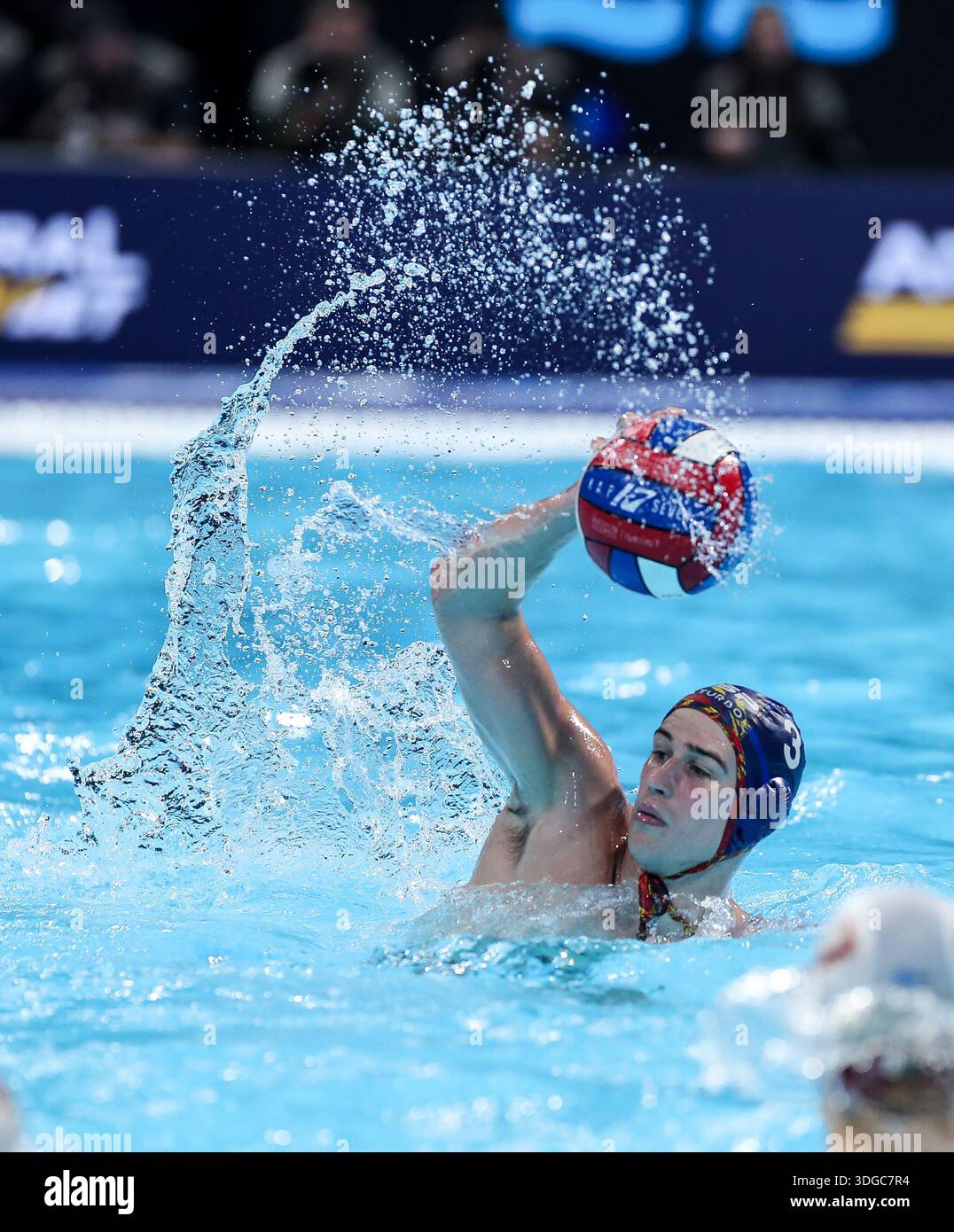 Belgrade, Serbia. 16th Jan, 2026. Alvaro Granados of Spain in action ...