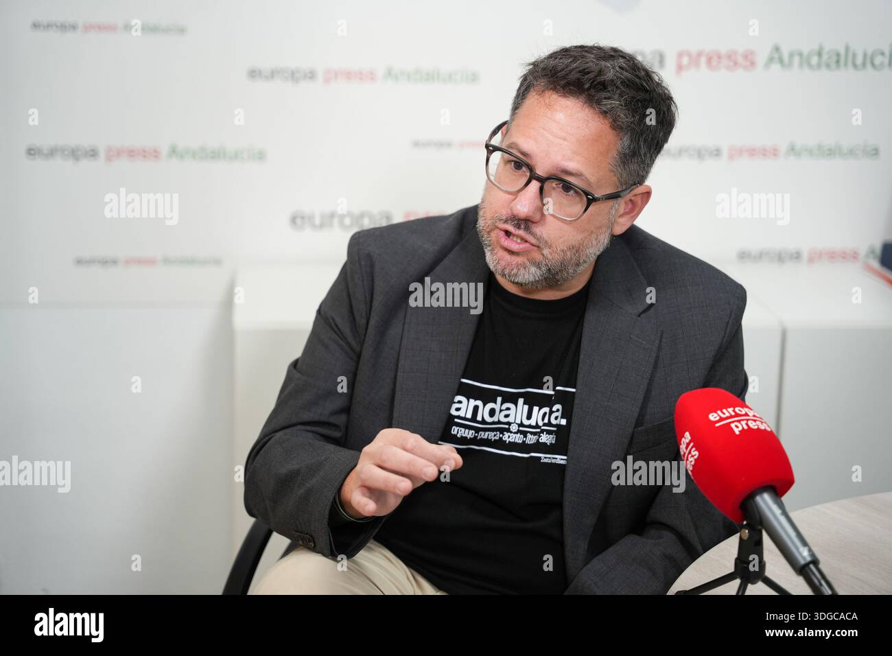 The spokesperson for Adelante Andalucía and its candidate for the ...