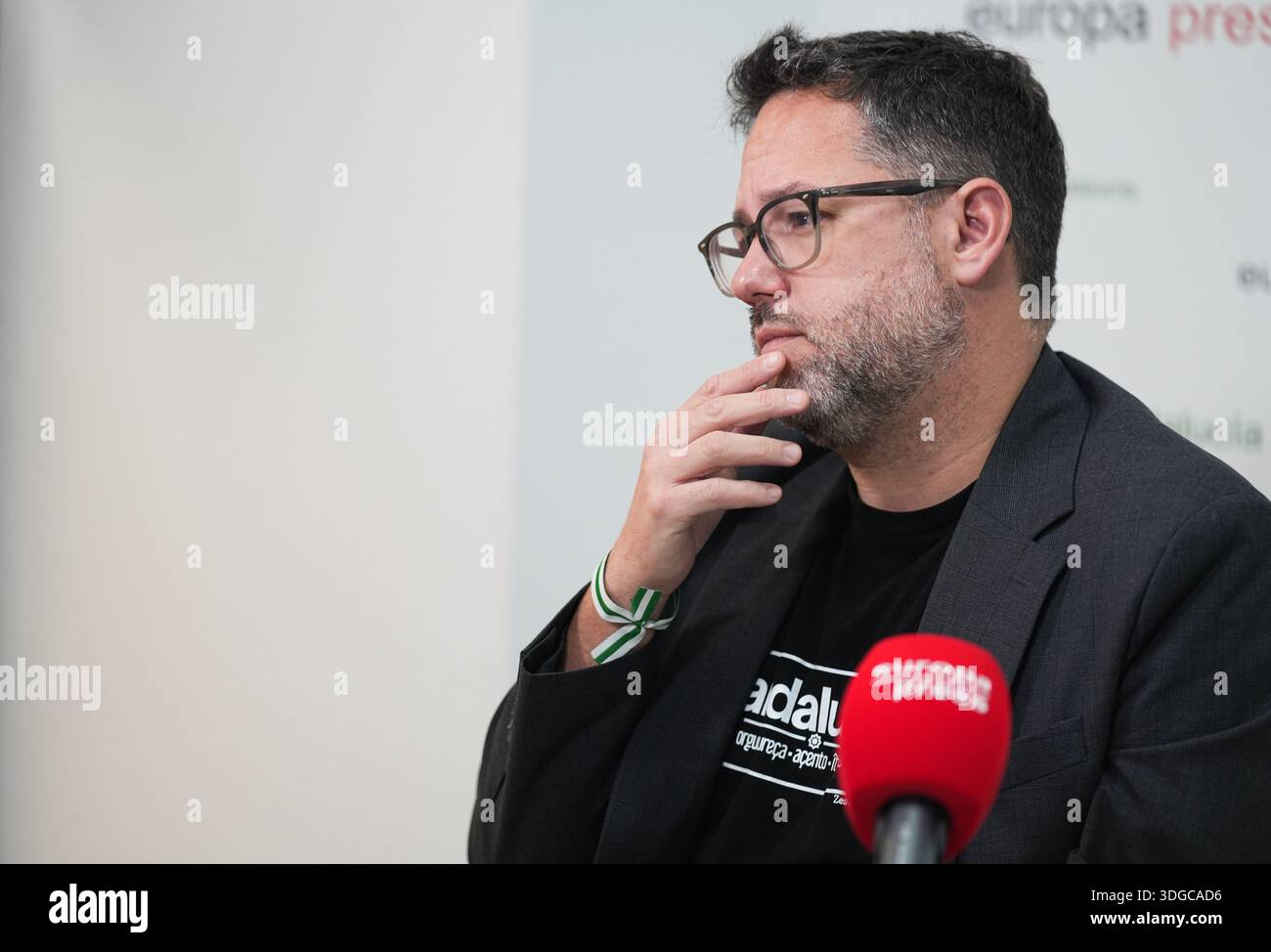 The spokesperson for Adelante Andalucía and its candidate for the ...