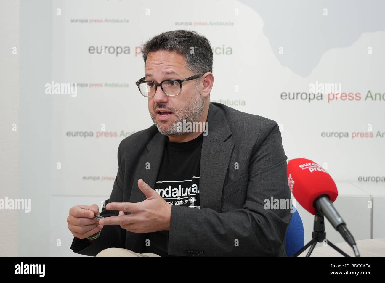The spokesperson for Adelante Andalucía and its candidate for the ...