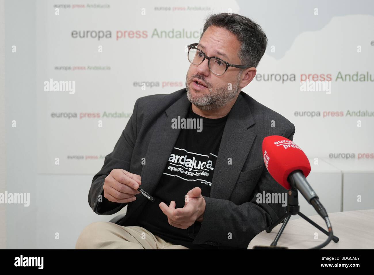 The spokesperson for Adelante Andalucía and its candidate for the ...