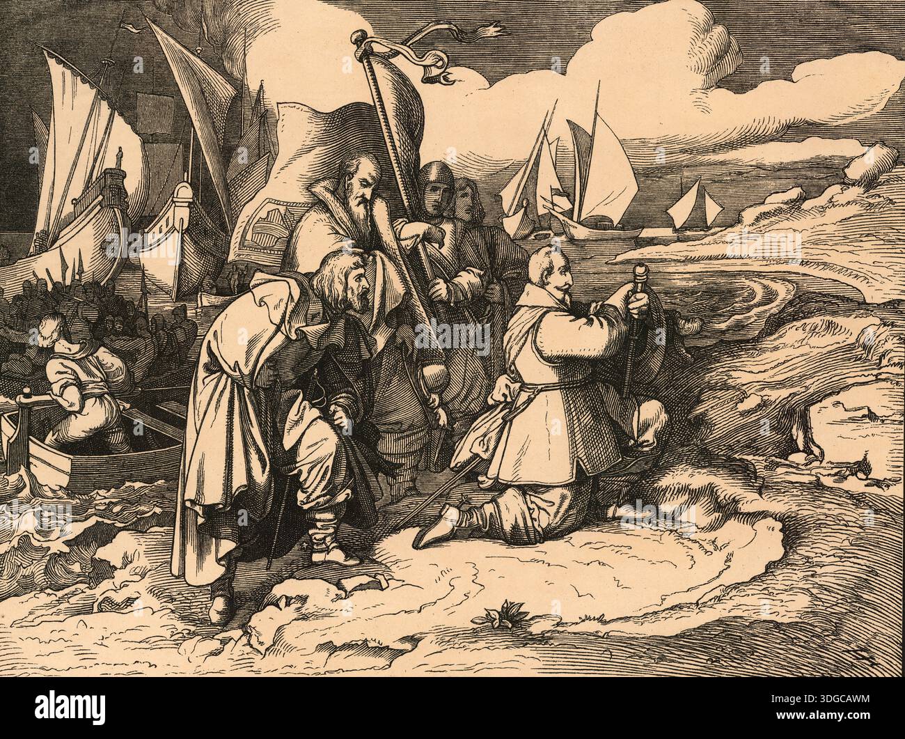 King Gustav II Adolf of Sweden first set foot on German soil on the ...