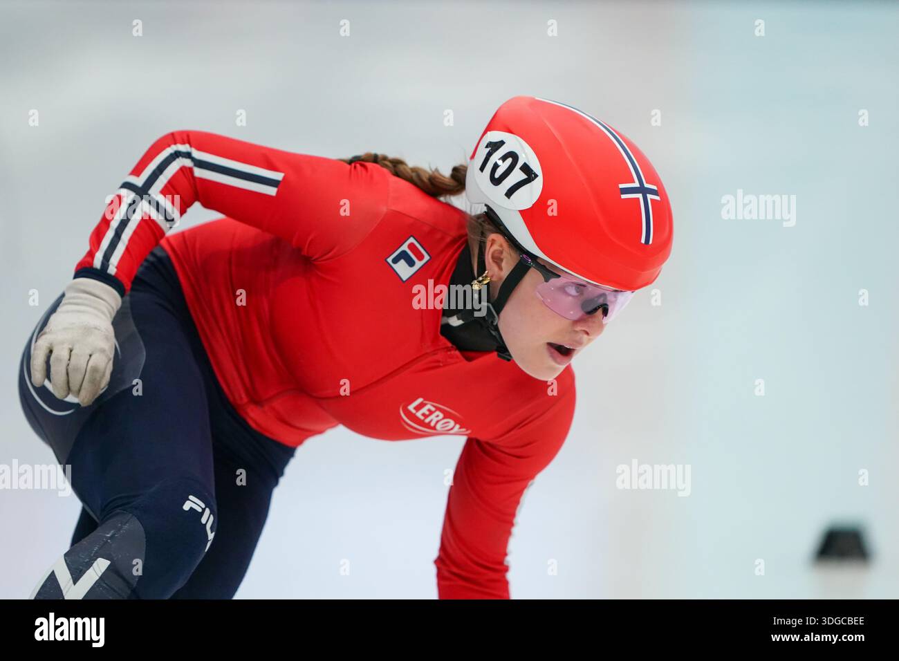 TILBURG, NETHERLANDS - JANUARY 16: Paulina Klevstuen of Norway during ...