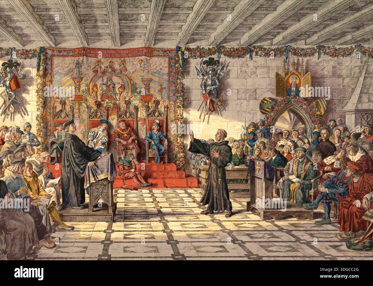 The Leipzig Disputation in 1519 was a crucial debate between Martin ...