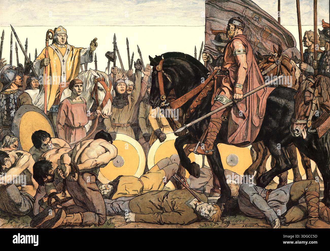 Otto I, the Great, is hailed as the Father of the Fatherland after the ...
