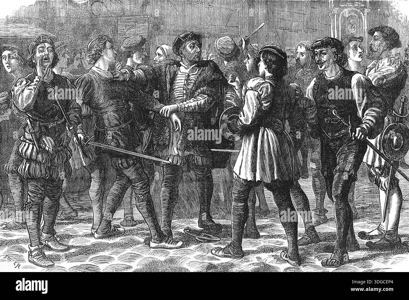 The cobblers wife Black and White Stock Photos & Images - Alamy