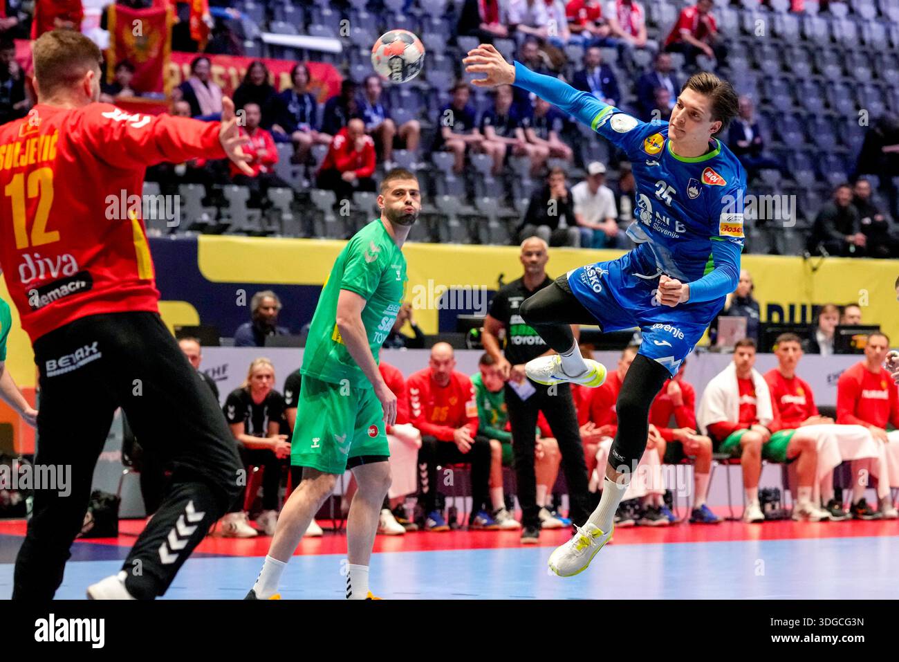 Bærum 20260116. Slovenia's Domen Makuc during the European Championship ...