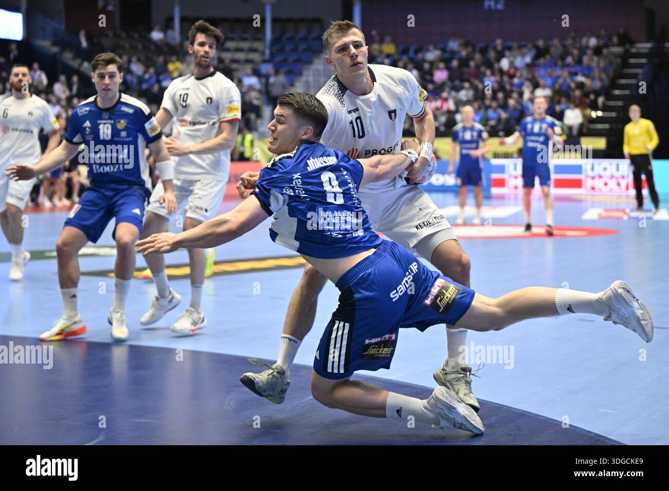 KRISTIANSTAD, Sweden. , . EHF European Men's Handball Championship (the ...
