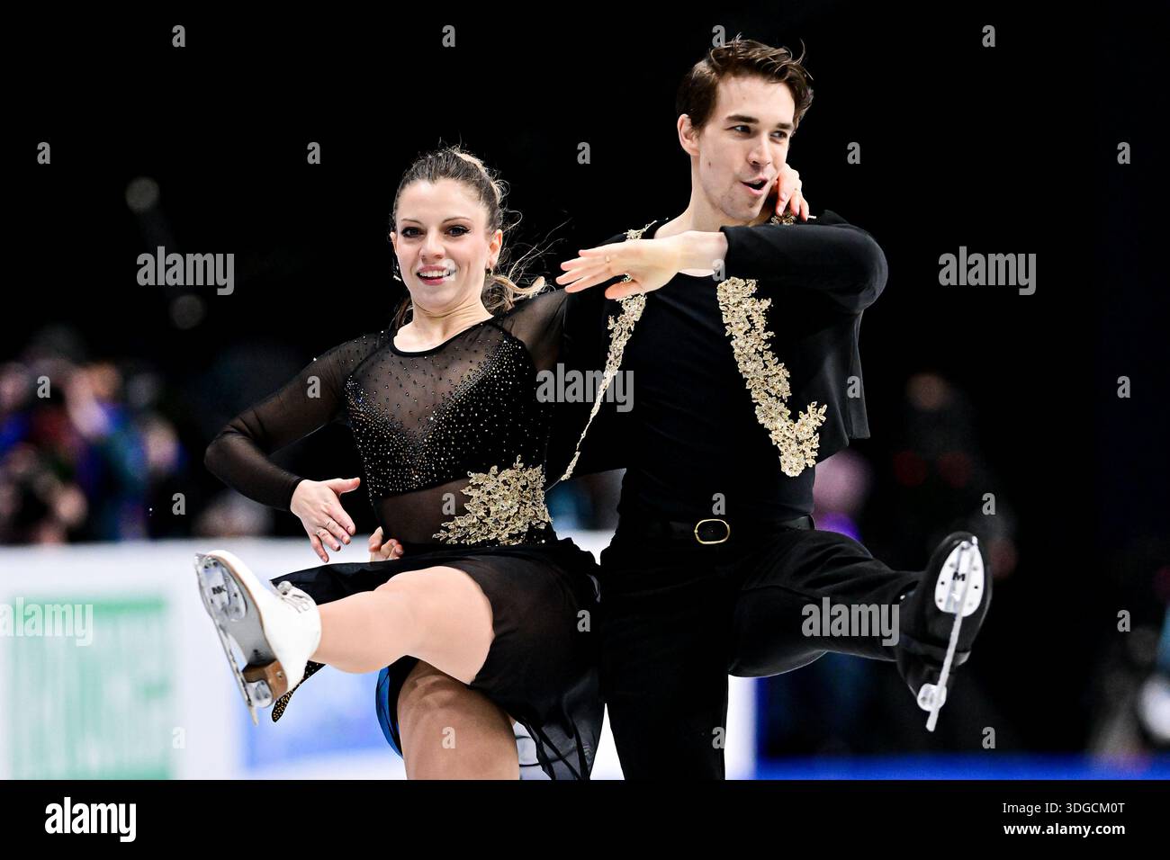 Victoria MANNI & Carlo ROETHLISBERGER (ITA), during Ice Dance Rhythm ...