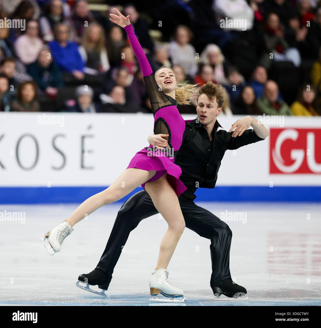 Day Three. 16th Jan, 2026. Milla Ruud Reitan and Nikolaj Majorov of ...
