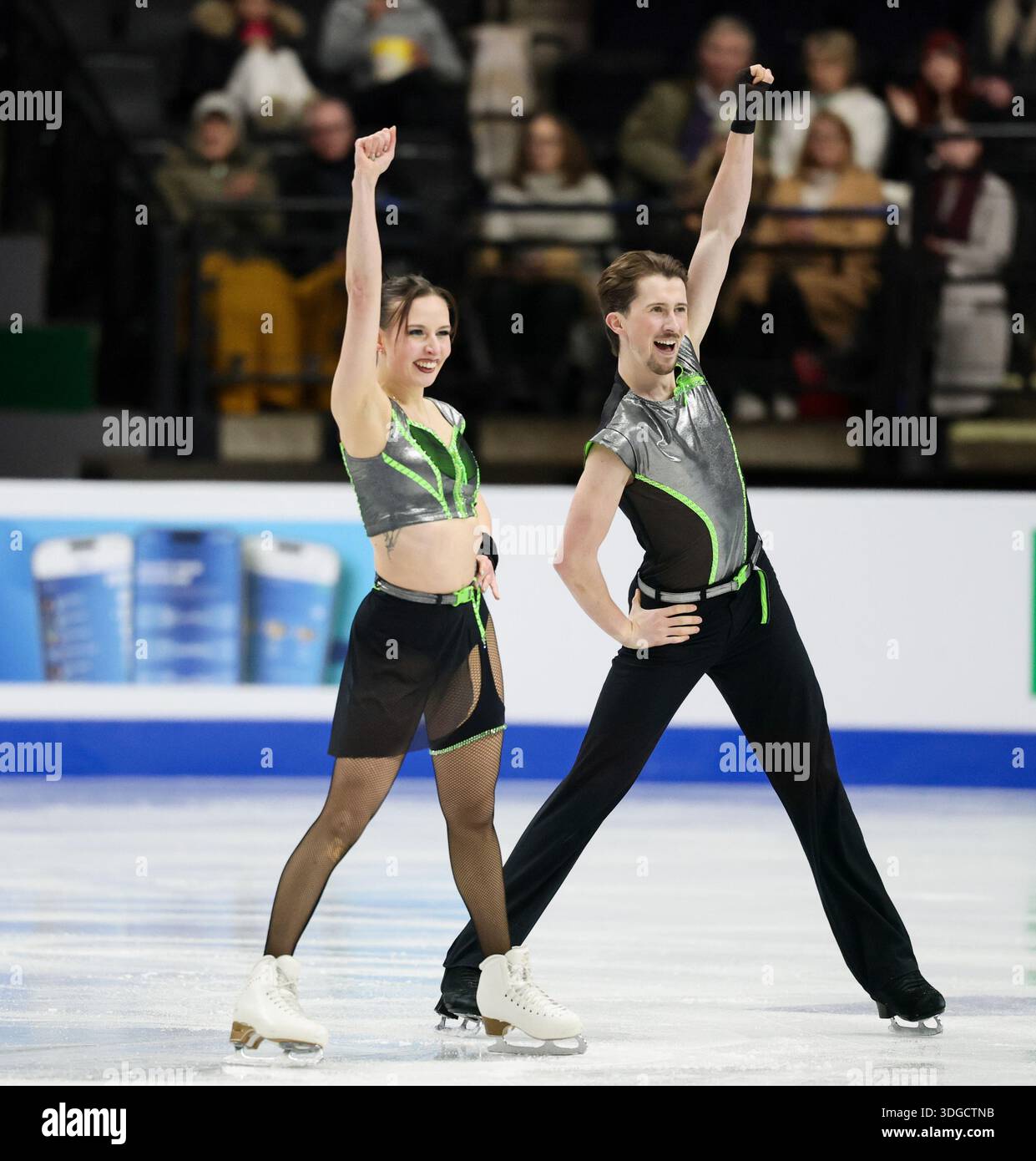 Day Three. 16th Jan, 2026. Charise Matthaei and Max Liebers of Germany ...