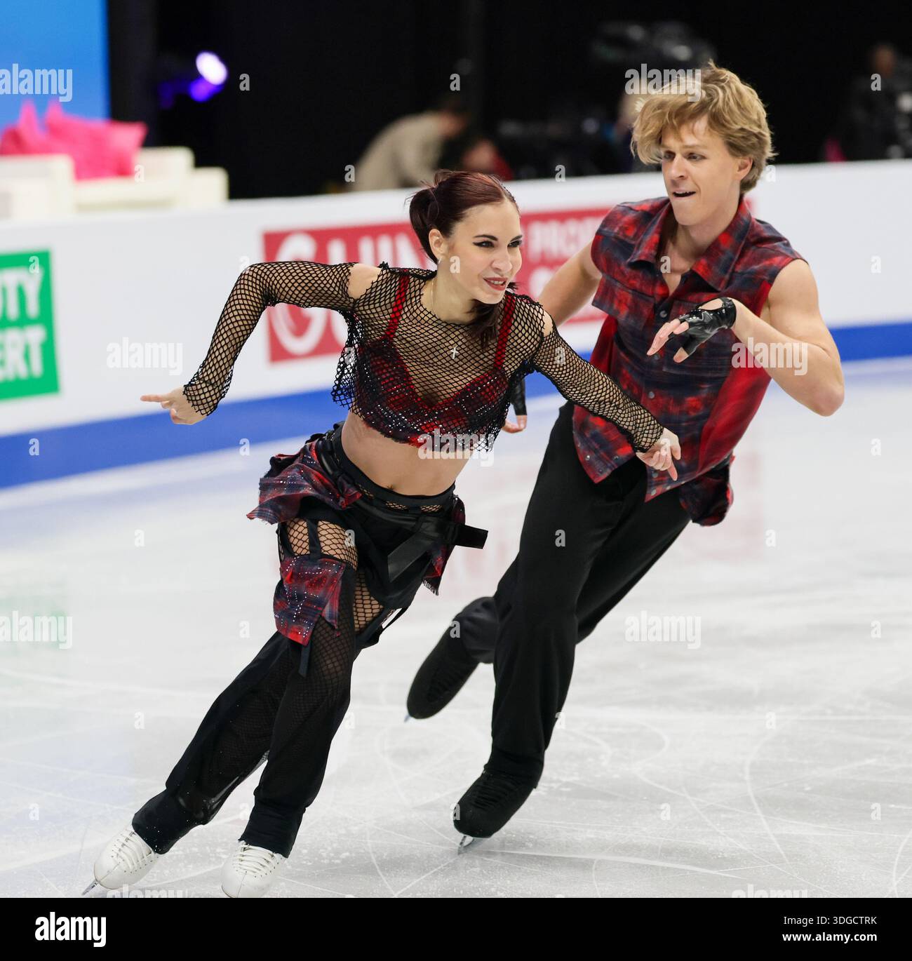 Day Three. 16th Jan, 2026. Diana Davis and Gleb Smolkin of Georgia ...