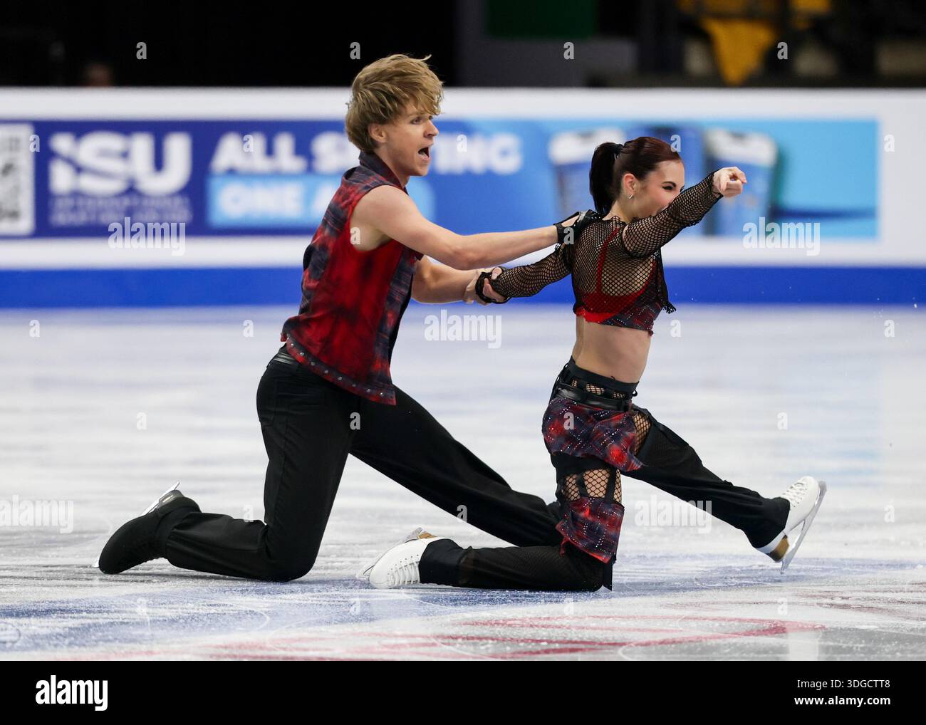 Day Three. 16th Jan, 2026. Diana Davis and Gleb Smolkin of Georgia ...