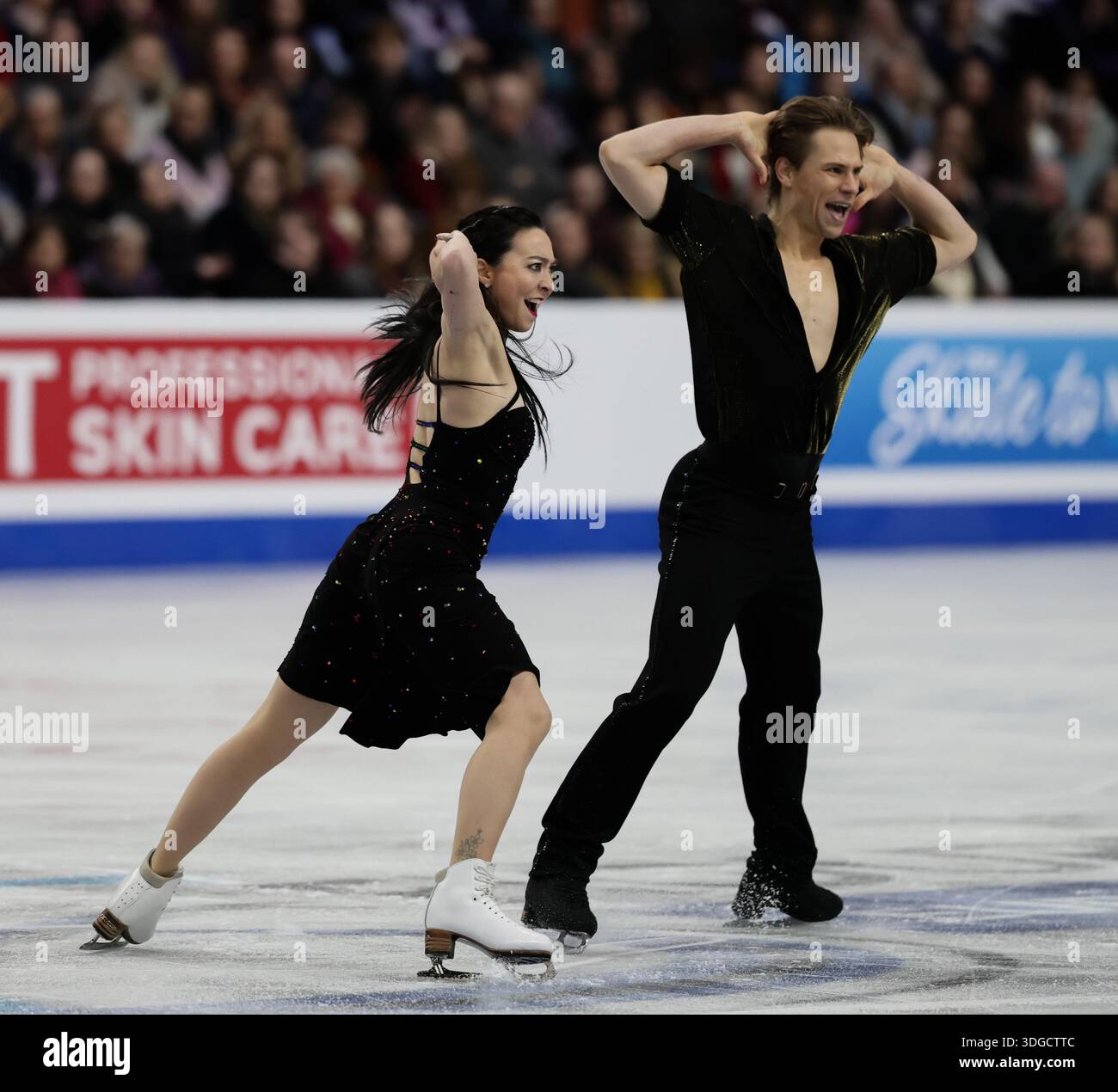 Day Three. 16th Jan, 2026. Allison Reed and Saulius Ambrulevicius of ...