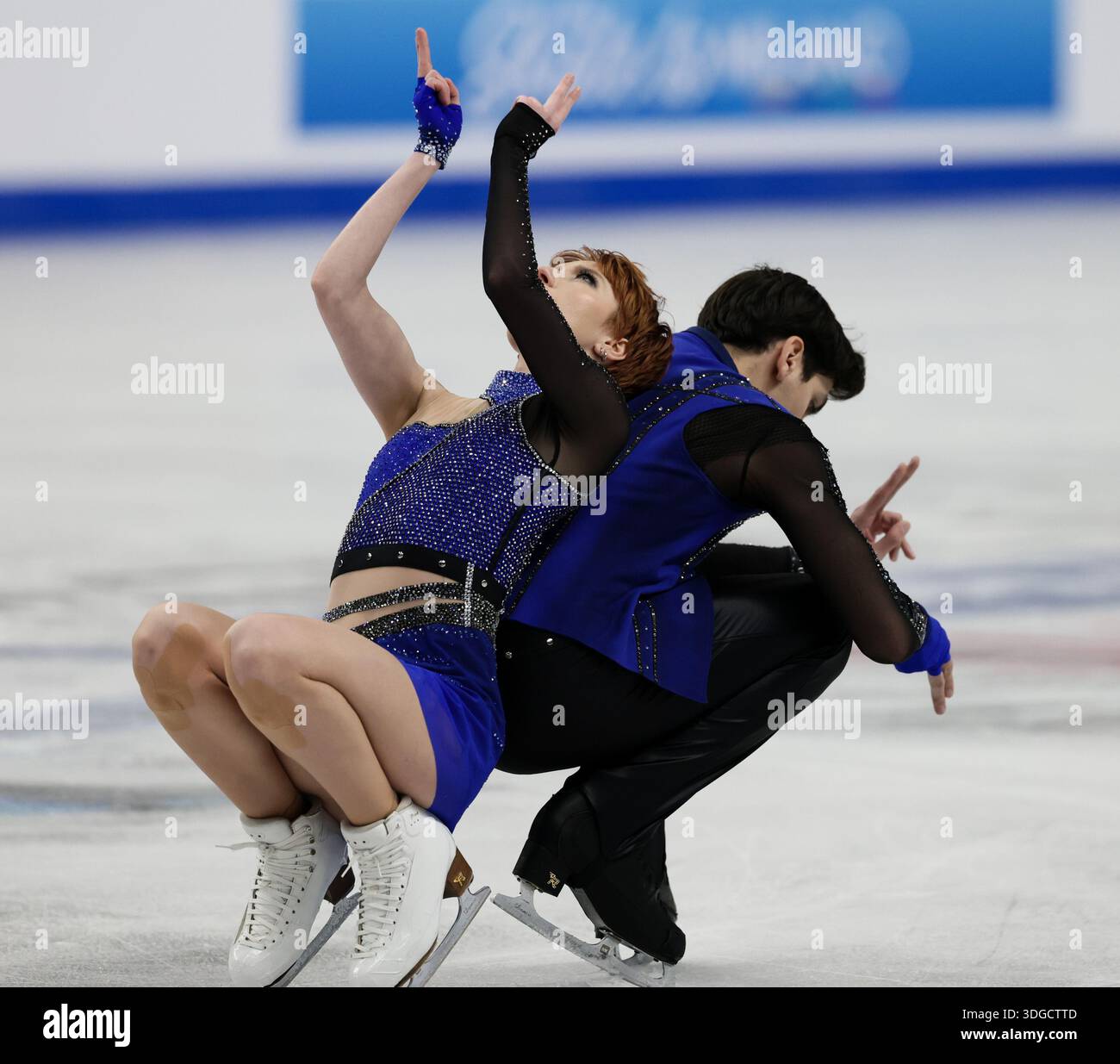 Day Three. 16th Jan, 2026. Evgeniia Lopareva and Geoffrey Brissaud of ...