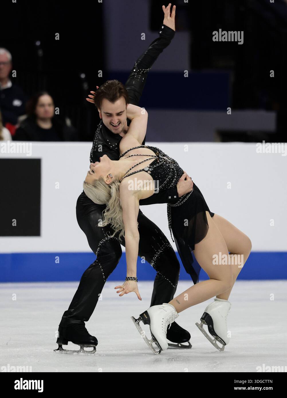 Day Three. 16th Jan, 2026. Olivia Smart and Tim Dieck of Spain compete ...
