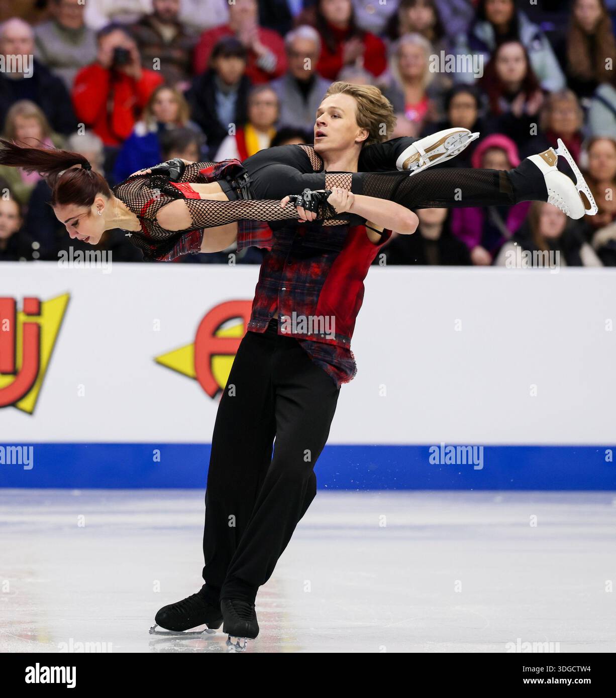 Day Three. 16th Jan, 2026. Diana Davis and Gleb Smolkin of Georgia ...