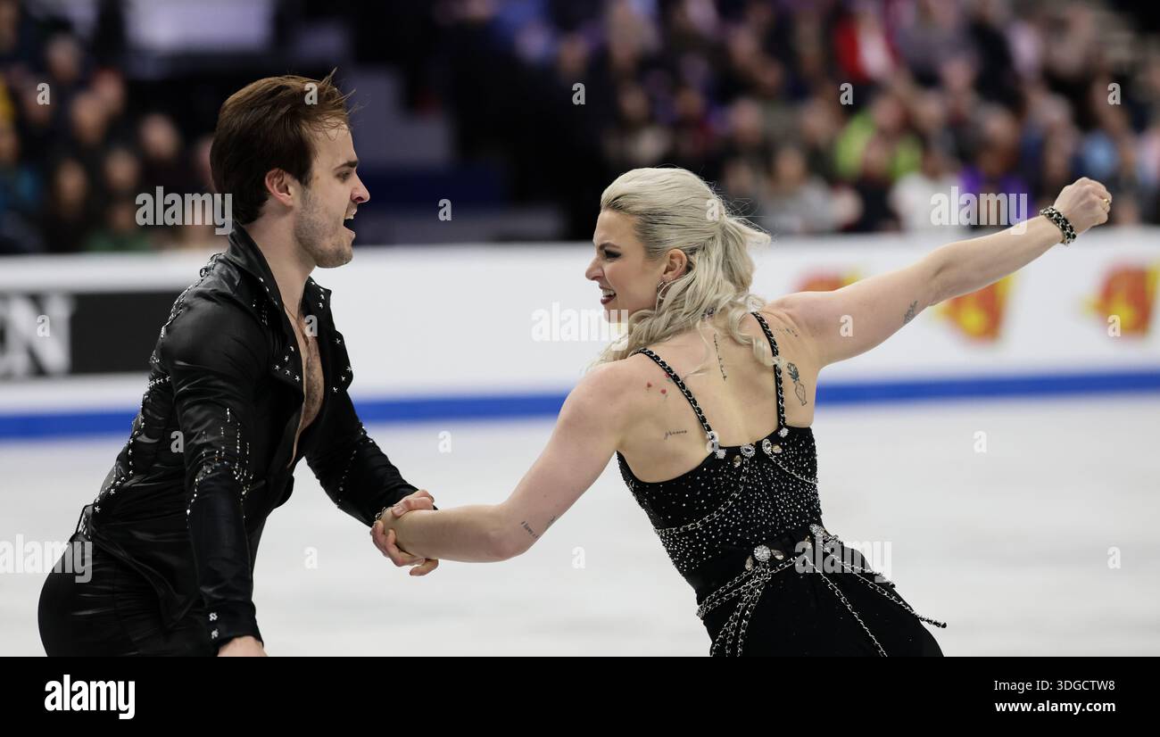 Day Three. 16th Jan, 2026. Olivia Smart and Tim Dieck of Spain compete ...